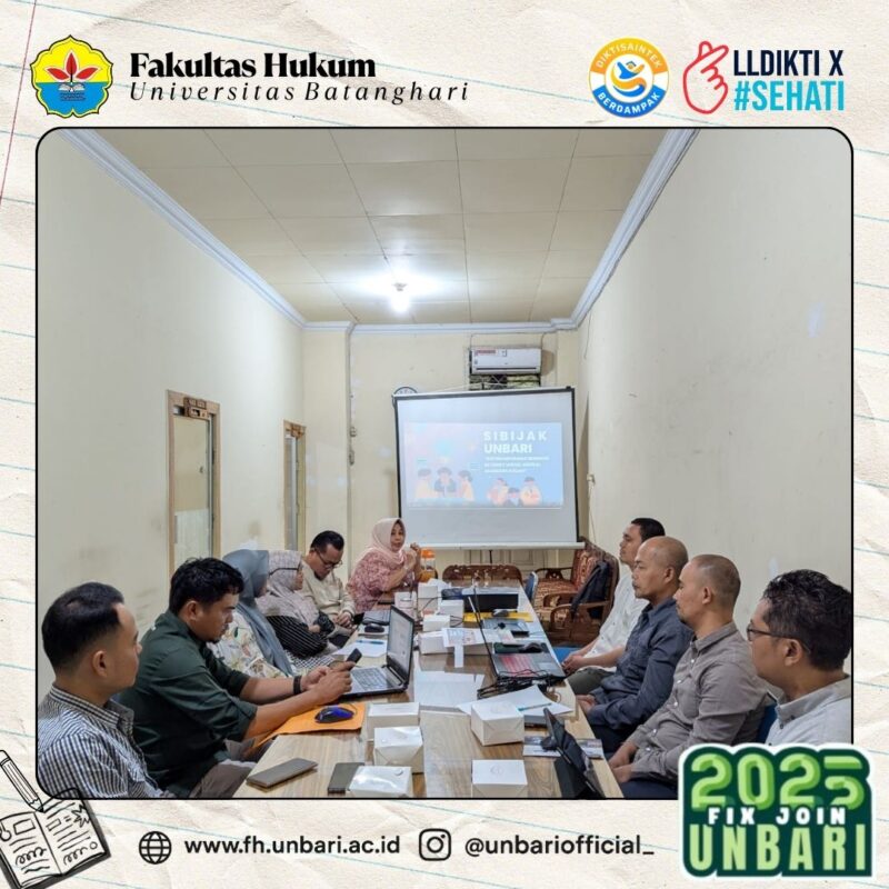 Pelatihan Operator SIBIJAK UNBARI “Sistem Informasi Berbasis Internet ...